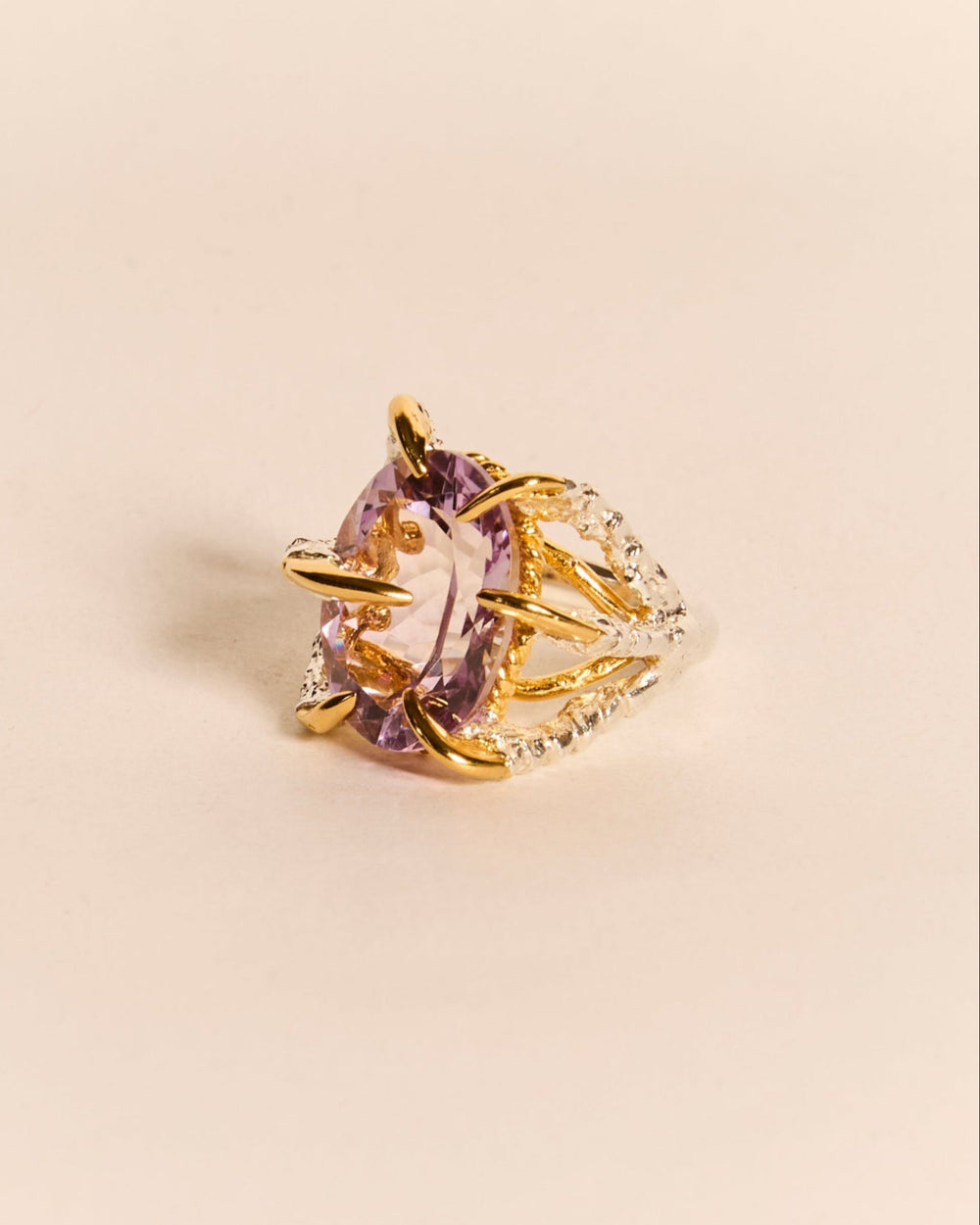 Amethyst Deborah Ring – Tessa Metcalfe Jewellery
